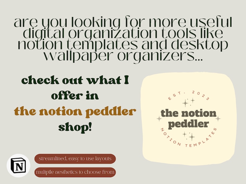 Notion Icons Coffee Aesthetic Notion Templates PNG Files Digital ...