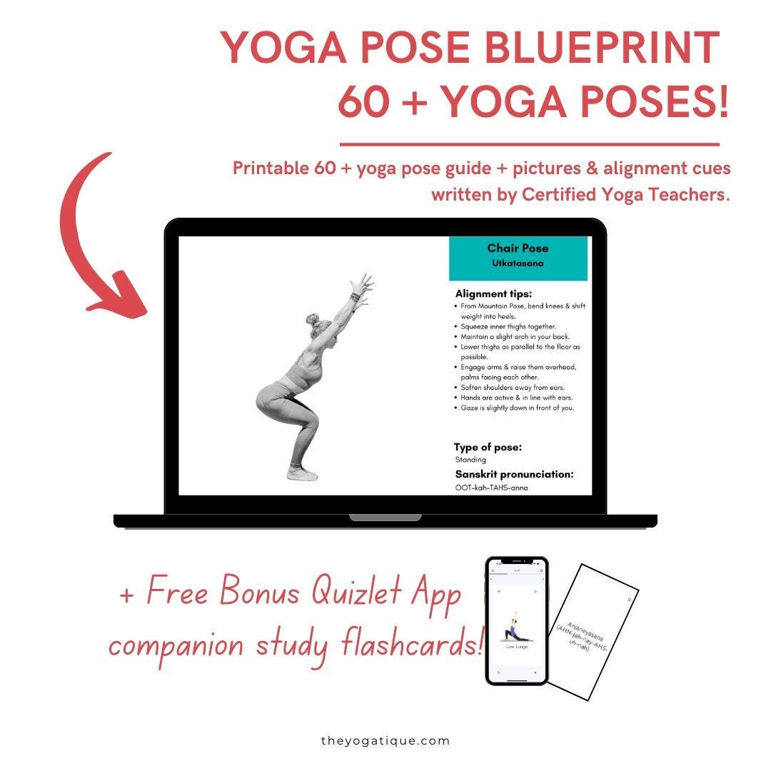 Yoga Pose Guide With Over 60 Yoga Poses With Professionally Written ...
