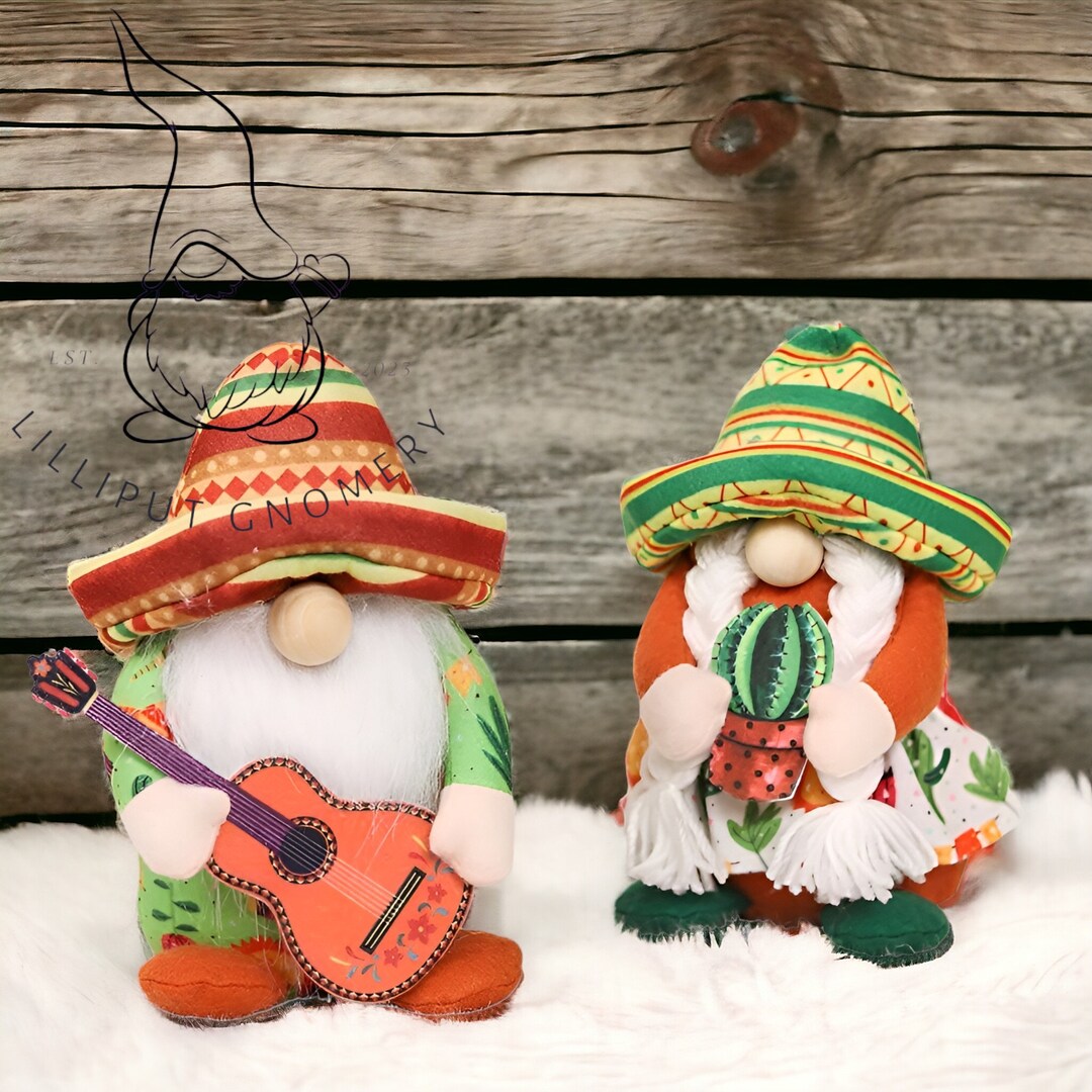 Mexican Mariachi Gnome, Mariachi Gnome, Mexican Singer Gnome, Mariachi ...