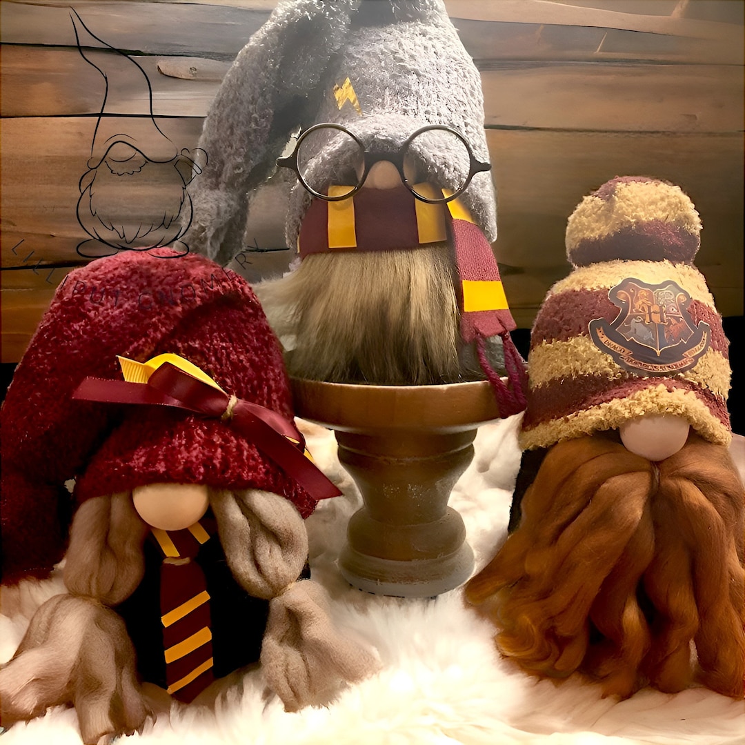 Harry Wizard Gnome, Gnome Harry, Wizard Gnome, Wizard Zweinstein Gnome ...