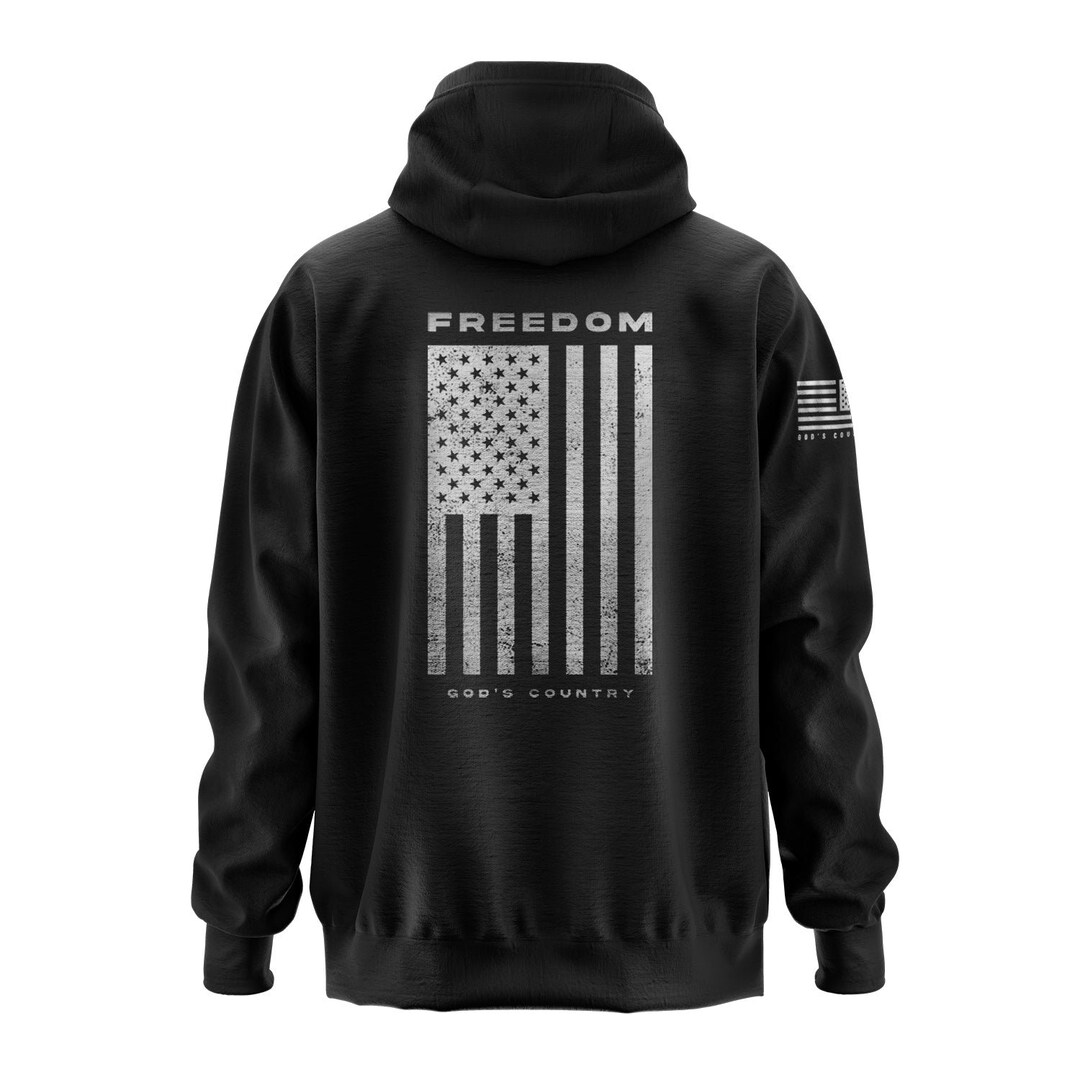 Freedom Flag Hoodie - Etsy