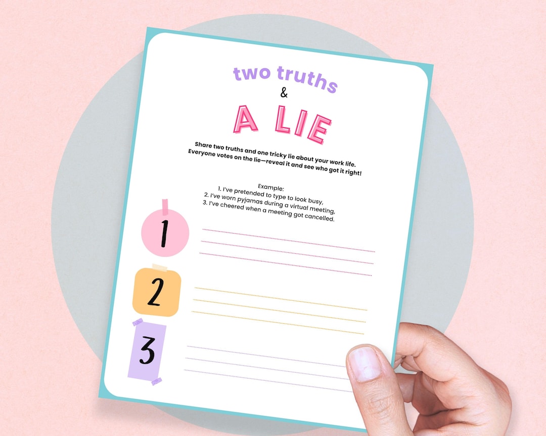 Printable Team Building Icebreaker Game Office Party Fun Work Activity ...