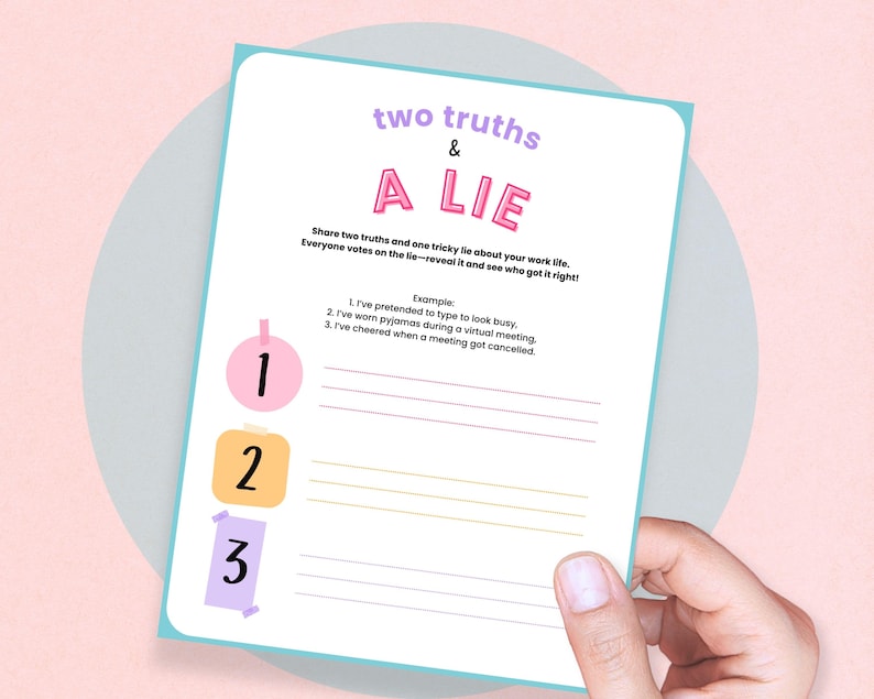 Printable Team Building Icebreaker Game Office Party Fun Work Activity HR Employee Engagement ...