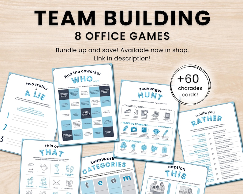 Find Someone Who Printable Coworker Bingo Office Icebreaker Game Human ...