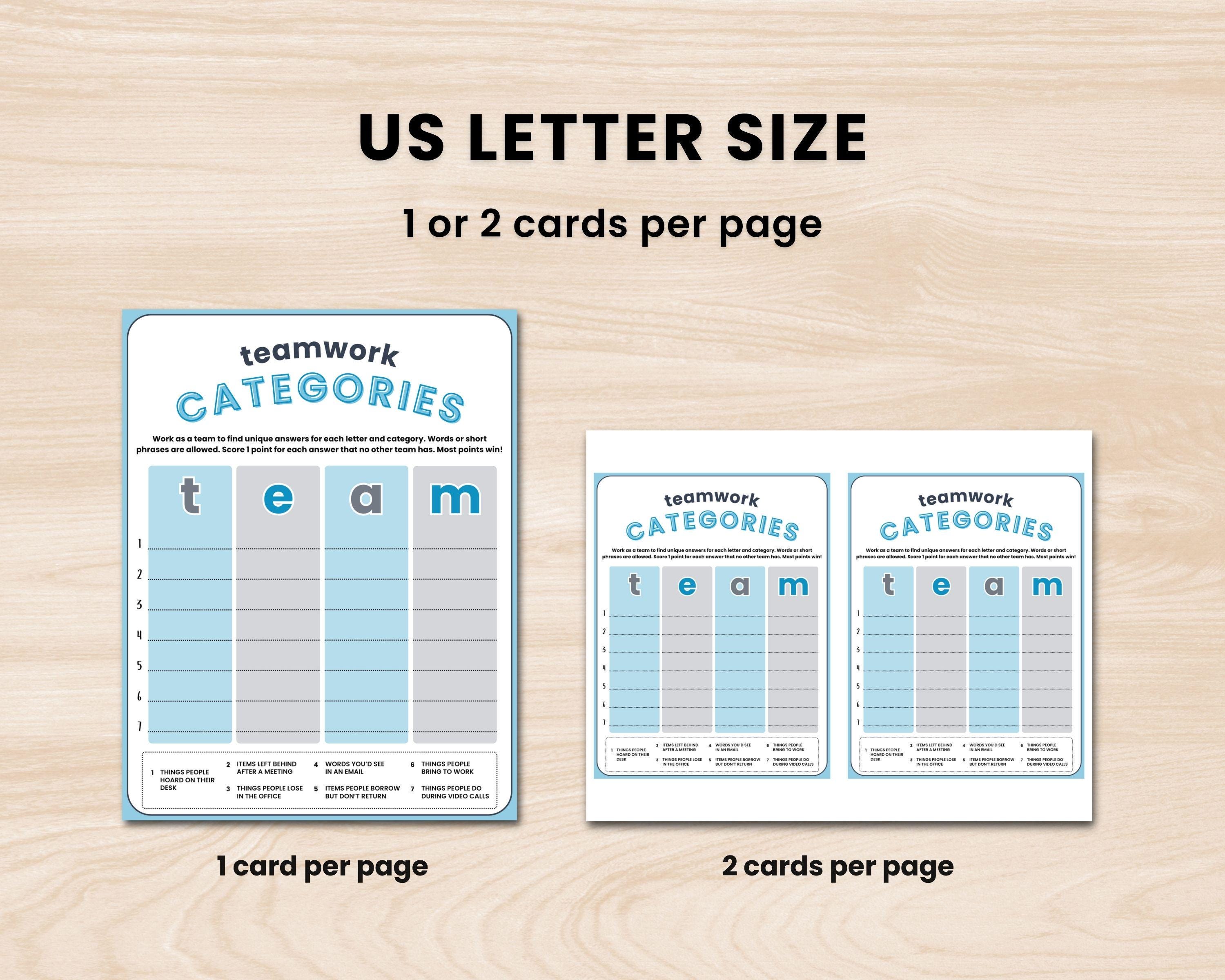 Printable Team Building Icebreaker Game Office Party Fun Activity ...