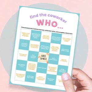 8 Printable Team Building Games Bundle Office Icebreaker Work Party ...