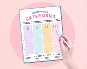 60 Cards Office Charades Work Pictionary, Team Building Games for Work ...