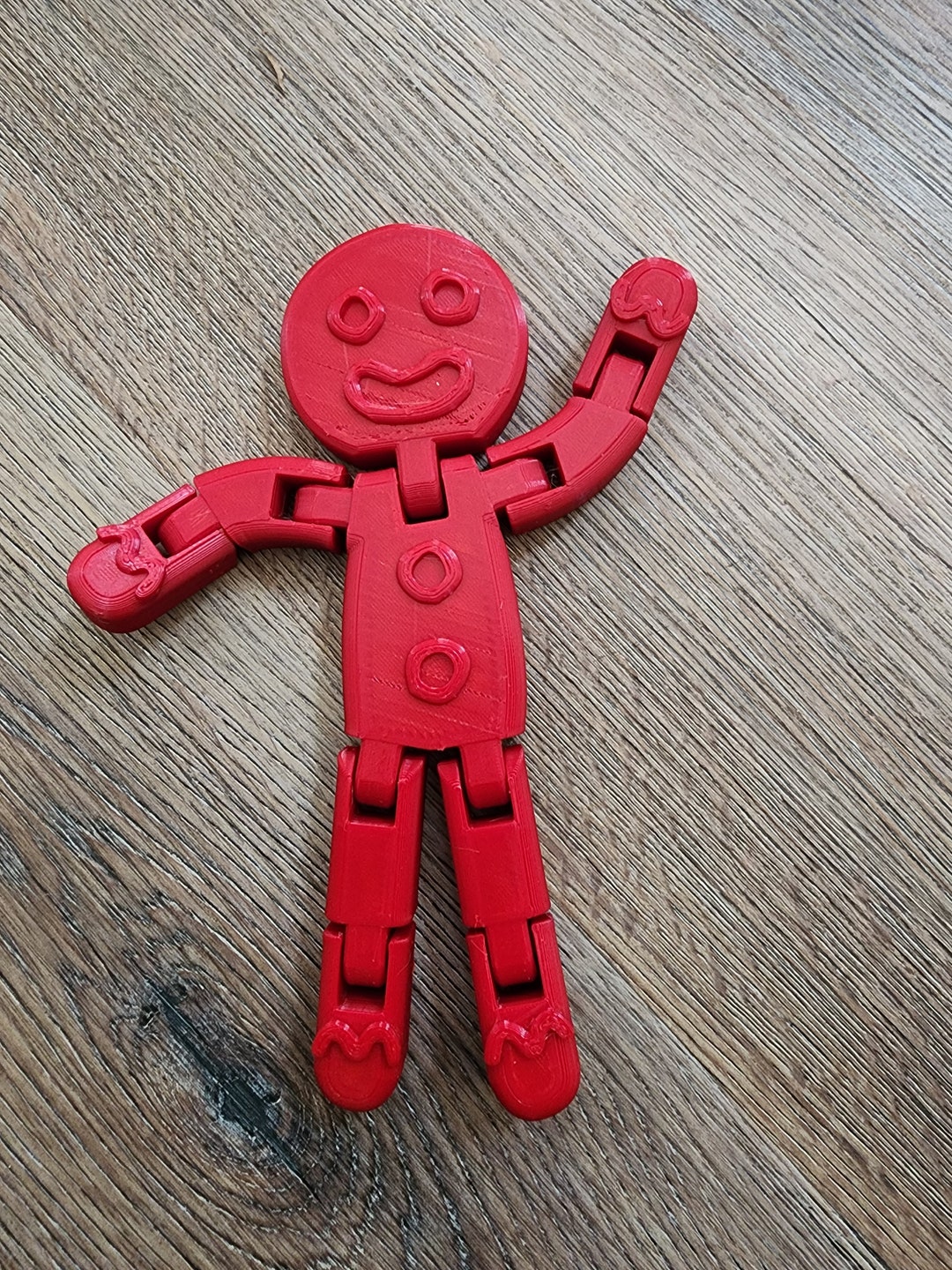 3D Printed Gingerbread Man - Etsy