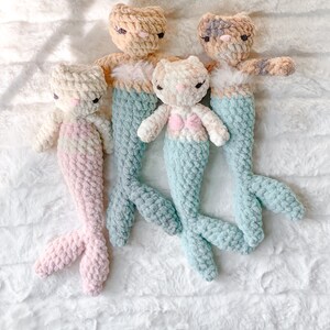 Jolene Mer-kitty Crochet Plushie - Etsy