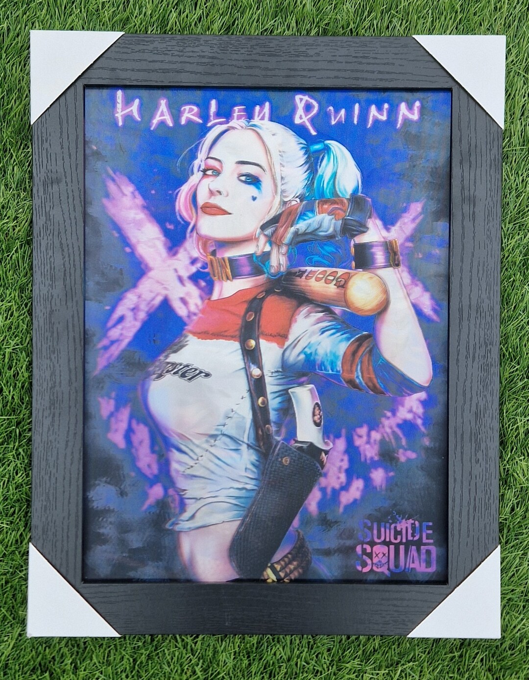 Dc-harley Quinn,poster 3D Lenticular Flip Effect,3 Images in One ...