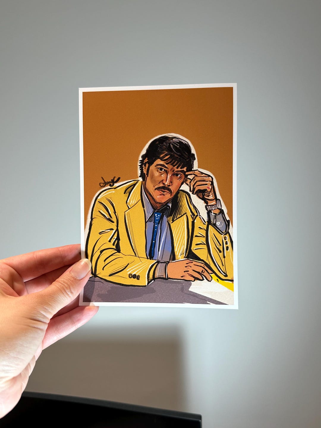 Pedro Pascal Javi Peña - Etsy