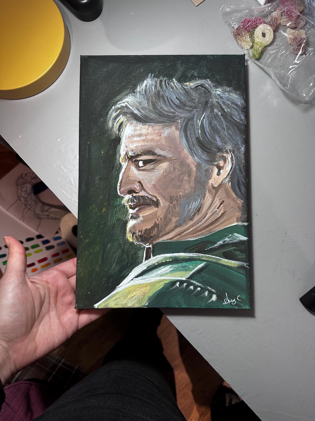 Pedro Pascal Side Eye Joel - Etsy