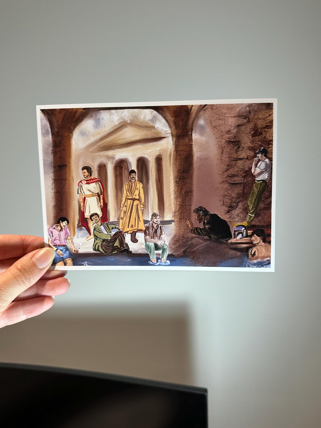 Pedro Pascal ~ Roman Bath Spa Day - Etsy