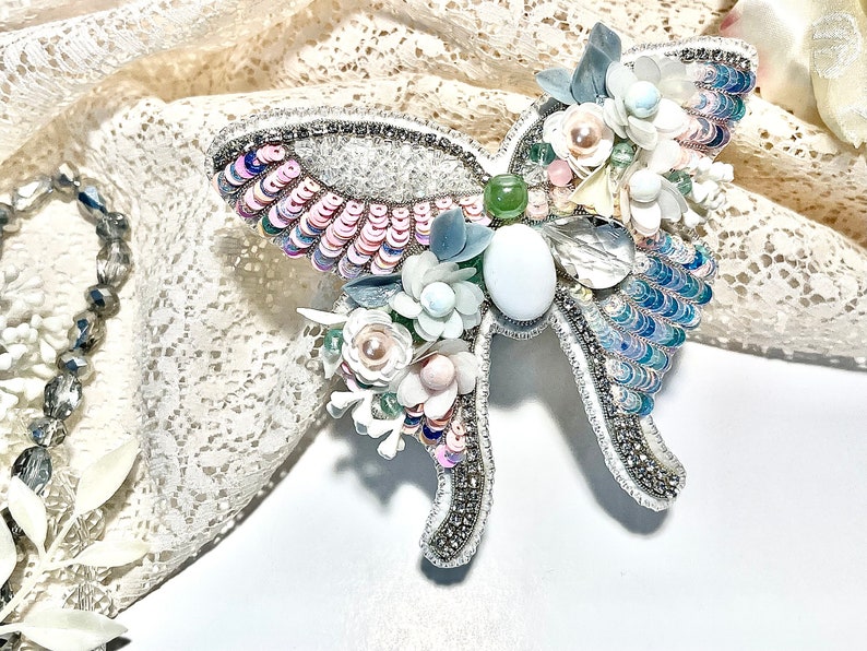 Gentle Spring Butterfly Brooch - Etsy