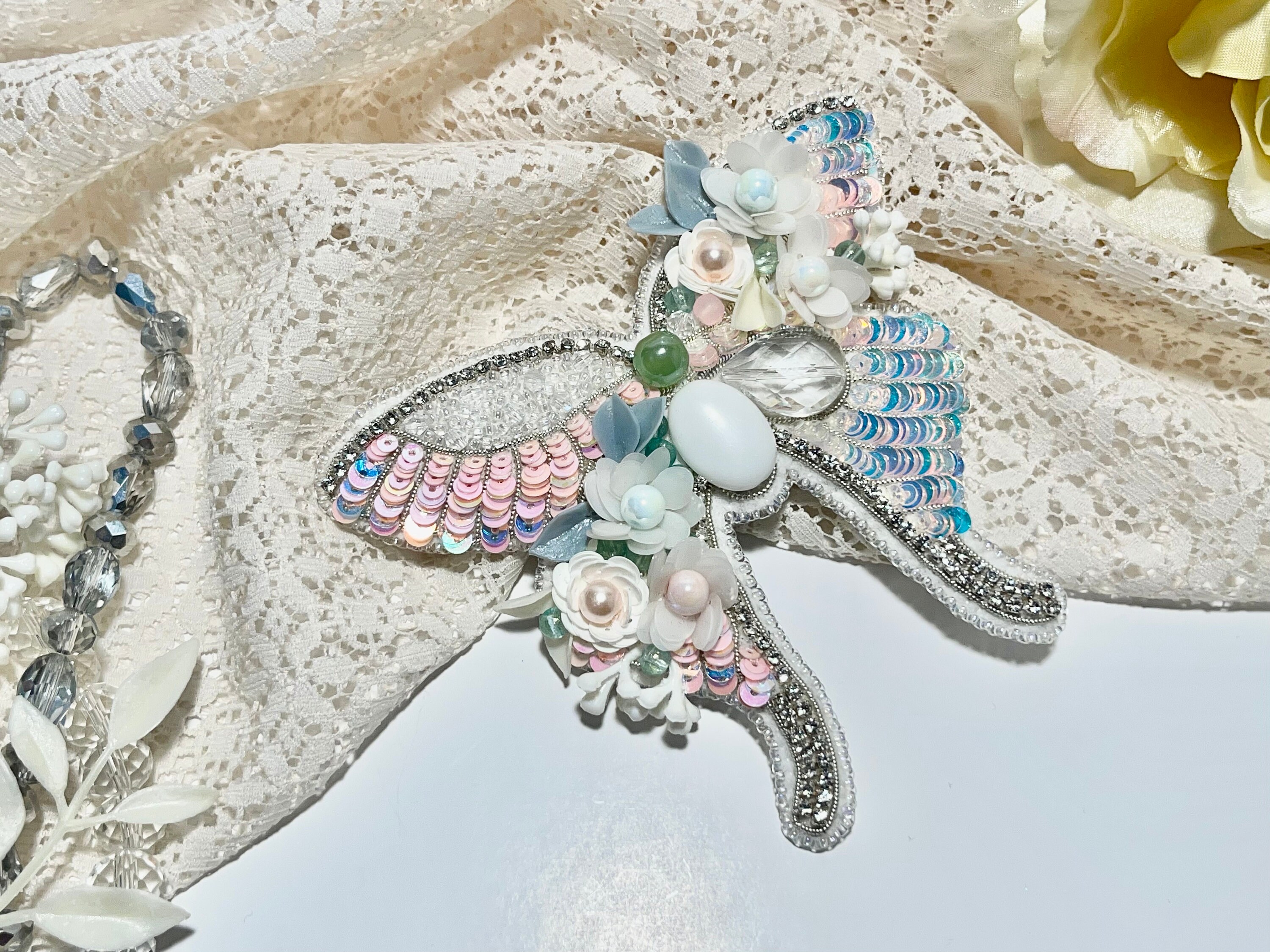 Gentle Spring Butterfly Brooch - Etsy