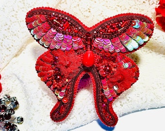 Gentle Spring Butterfly Brooch - Etsy