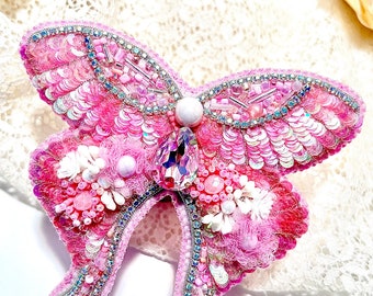 Gentle Spring Butterfly Brooch - Etsy