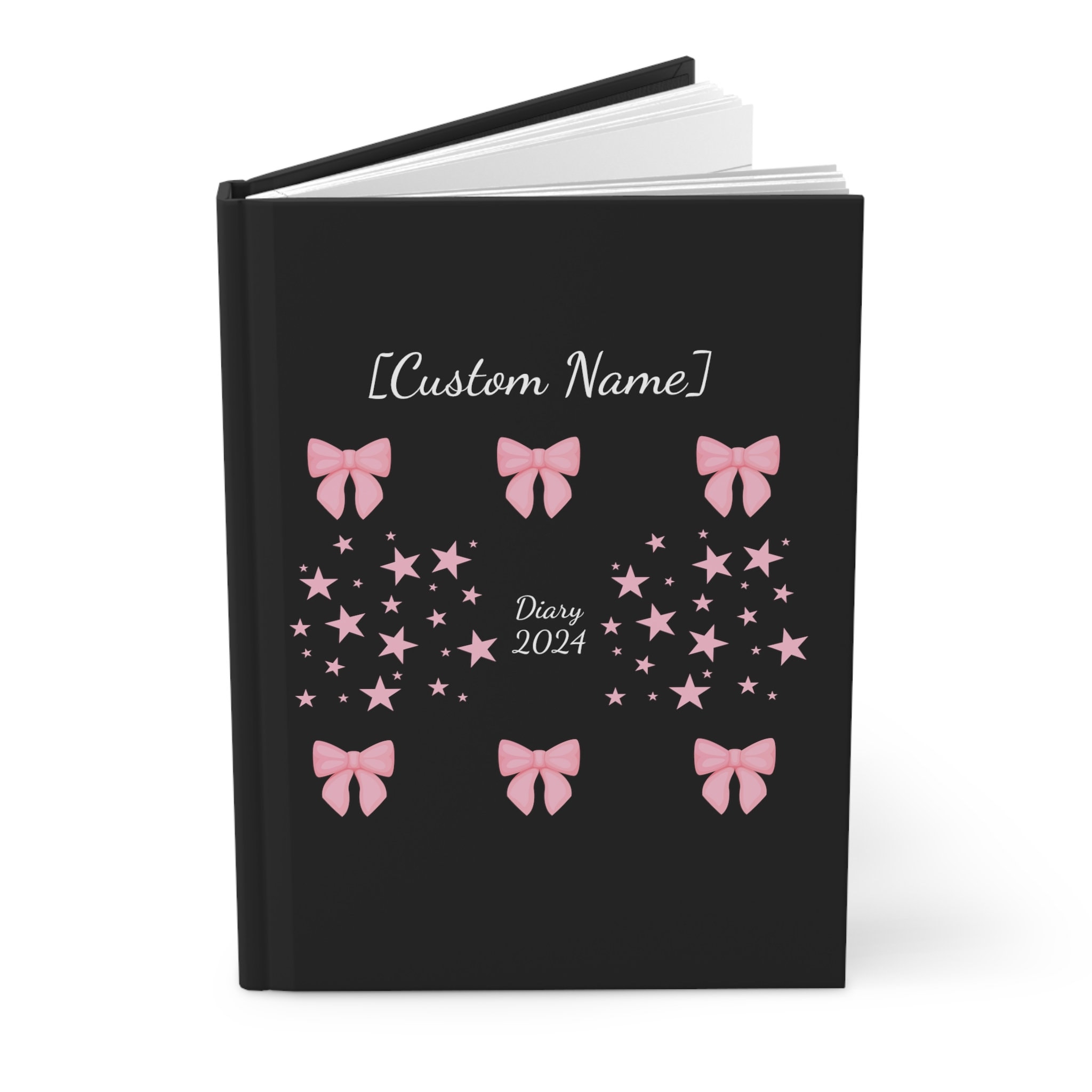 Coquette Diary, Pink Bow Diary, Coquette Aesthetic, Cute Stationary ...