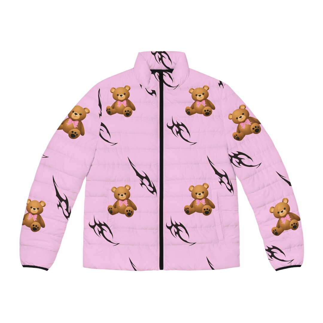 Teddy Bear Clothes Puffer Jacket Womens Puffer Jacket Funky - Etsy