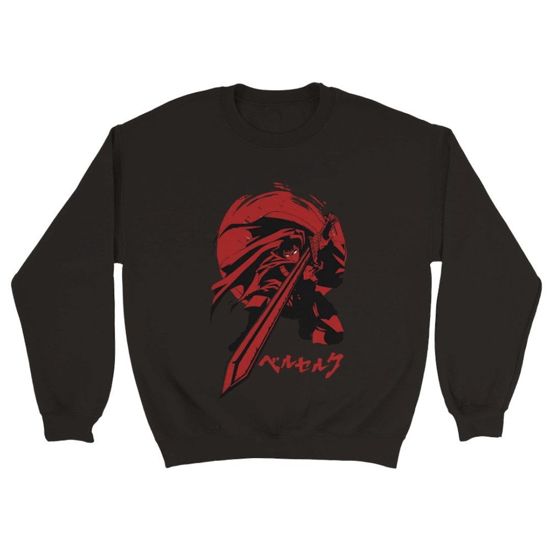 Guts Berserk Sweatshirt Berserk Merch Berserk Anime Shirt - Etsy