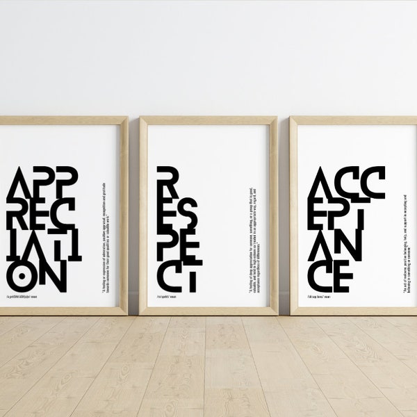 Respect Poster - Etsy