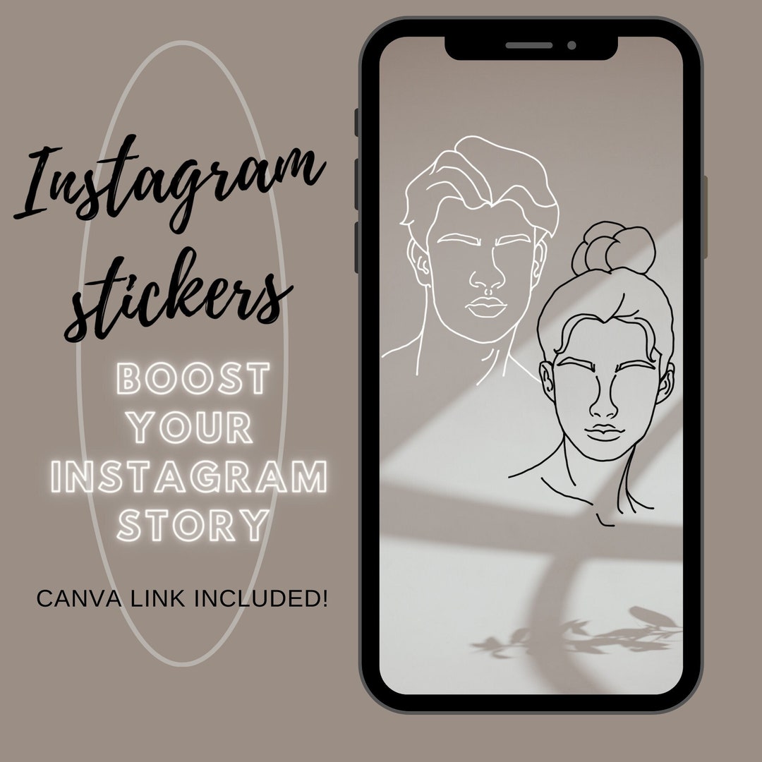 Skincare Instagram Digital Sticker Instagram Story Sticker - Etsy