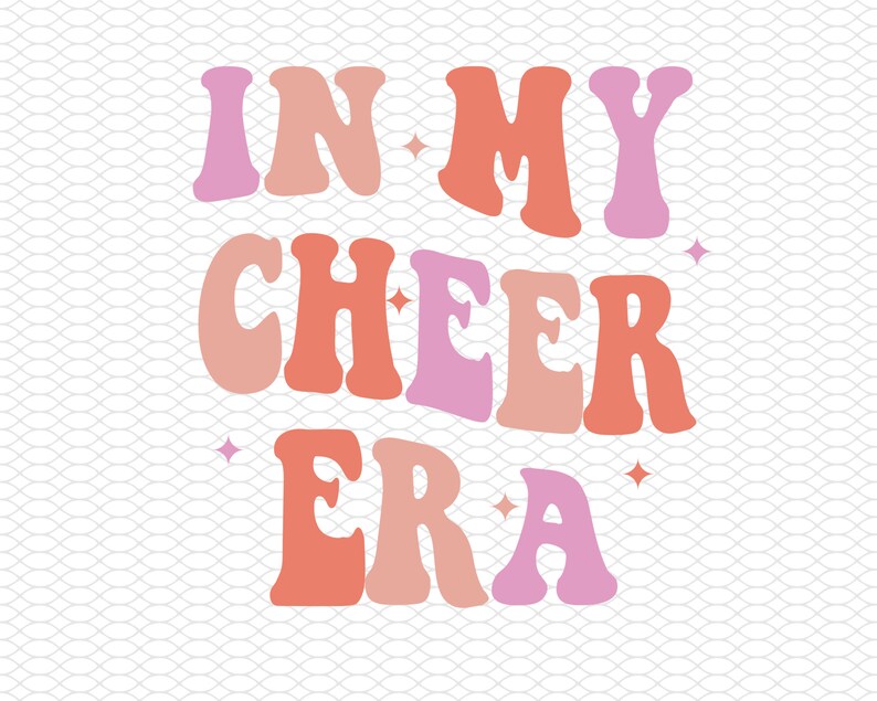 In My Cheer Era Svg, in My Cheer Era, Cheerleader Svg, Cheerleader Png ...