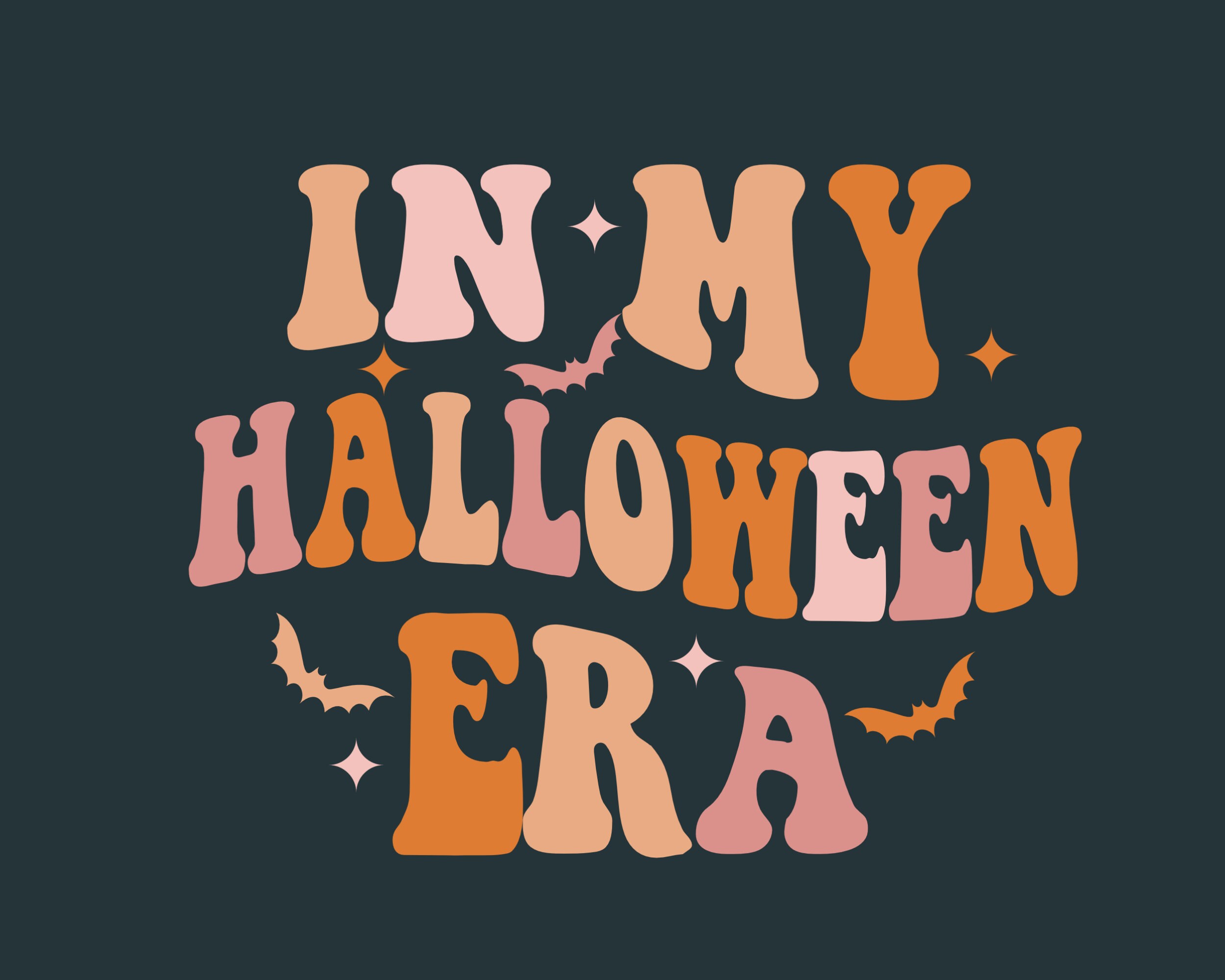 In My Halloween Era SVG PNG , Halloween Era SVG, Groovy Halloween Shirt ...