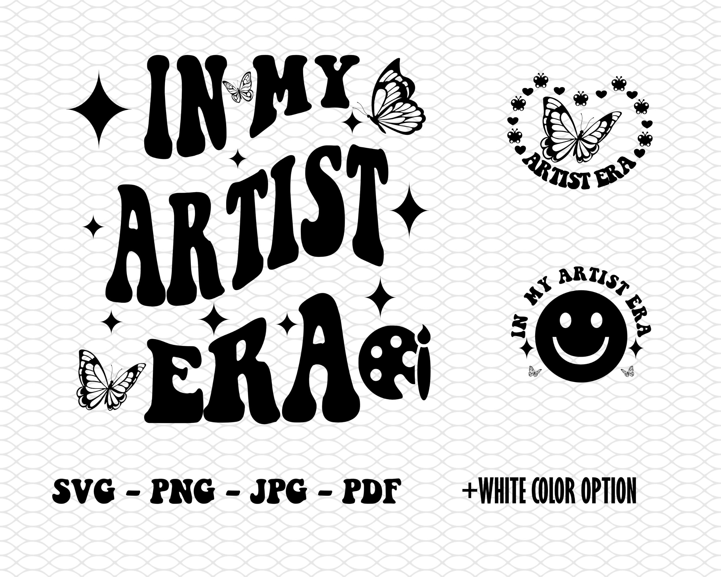 In My Artist Era Svg Png, Gift for Artist Svg, Makeup Artist Svg ...