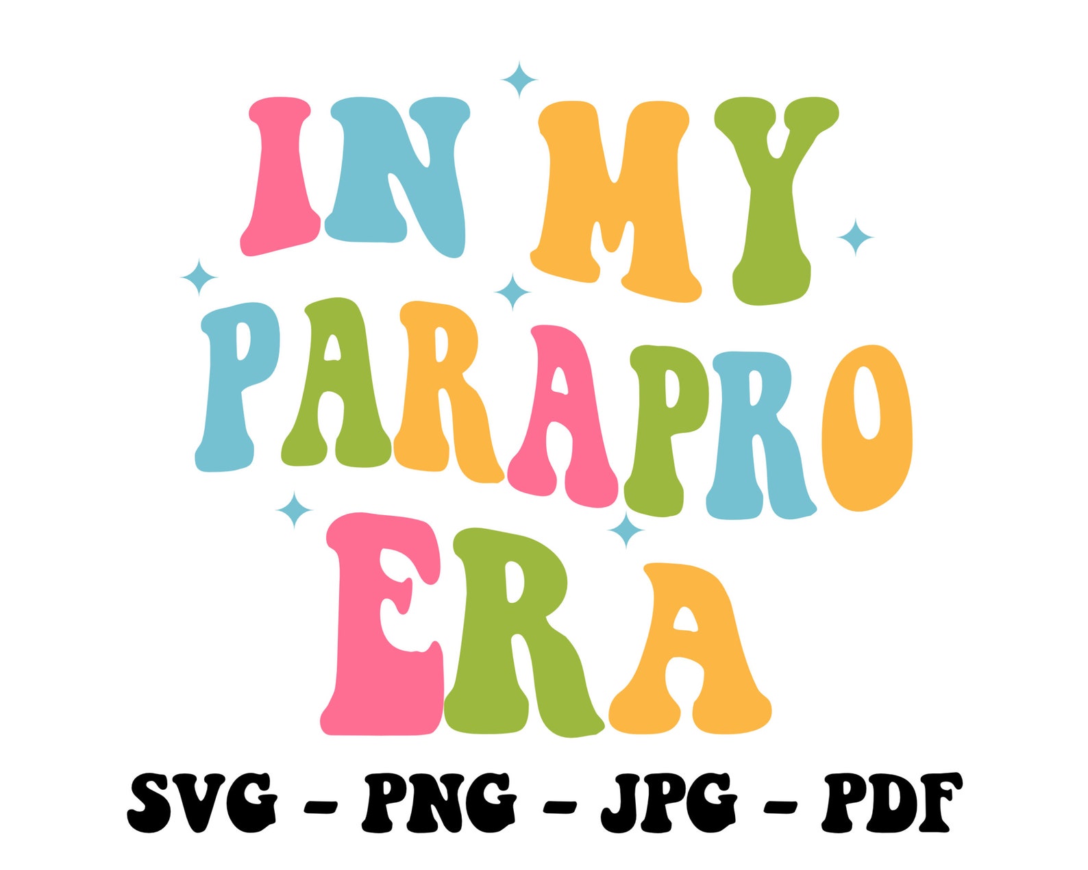 Parapro Shirt Png, in My Parapro Era Svg, Cool Para Club, Para Squad ...