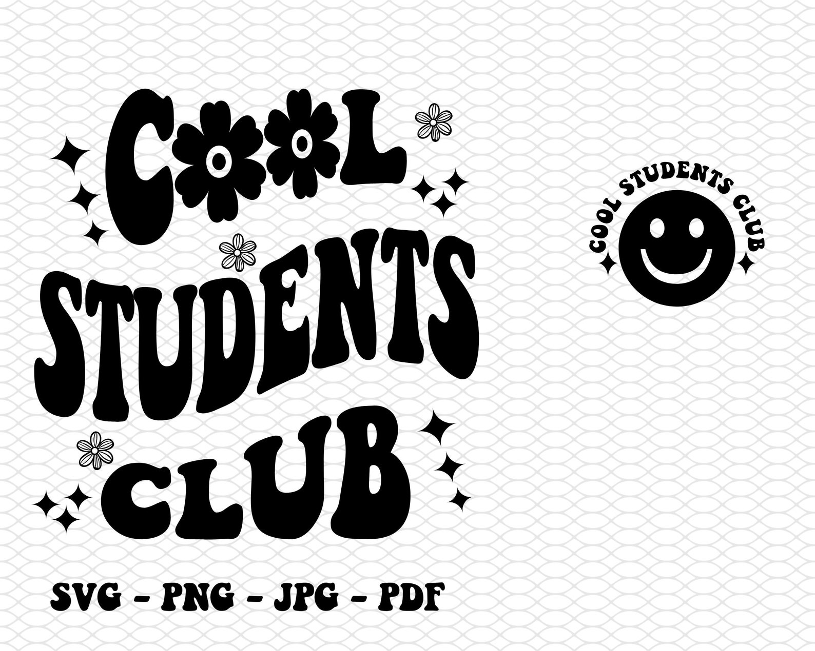 Cool Students Club SVG, Cool Students Club PNG, School Svg,student Svg ...