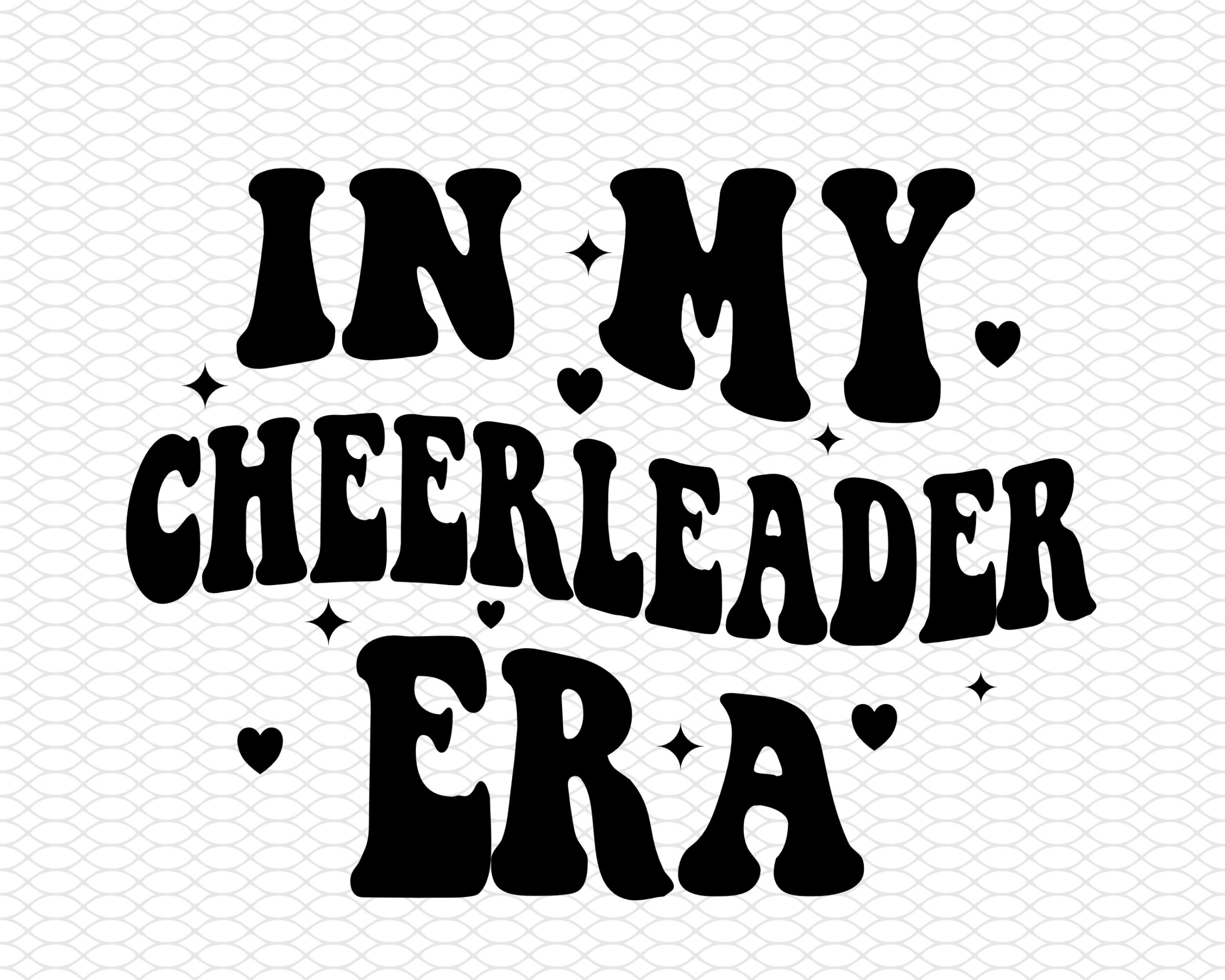 In My Cheerleader Era Svg Png, in My Cheer Era, Cheerleader Svg ...