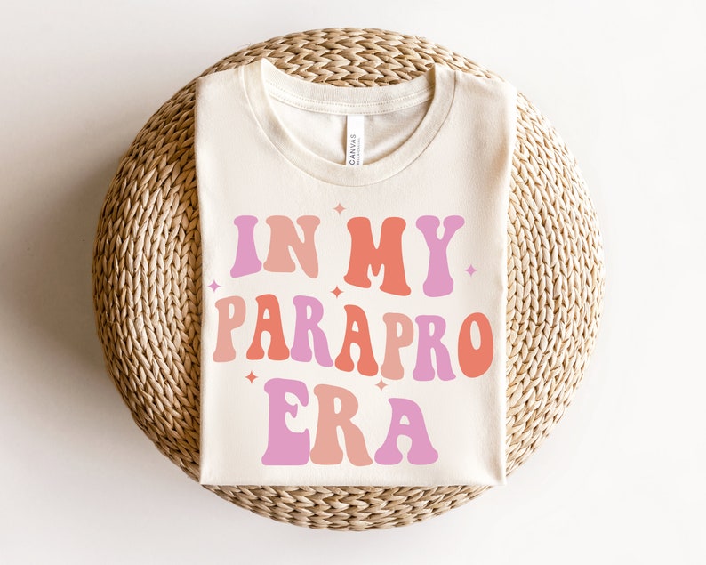 Parapro Shirt Png, in My Parapro Era Svg, Cool Para Club, Para Squad ...