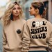 Cool Sisters Club PNG,SVG, Cool Sister Club Shirt Svg,sister Birthday T ...