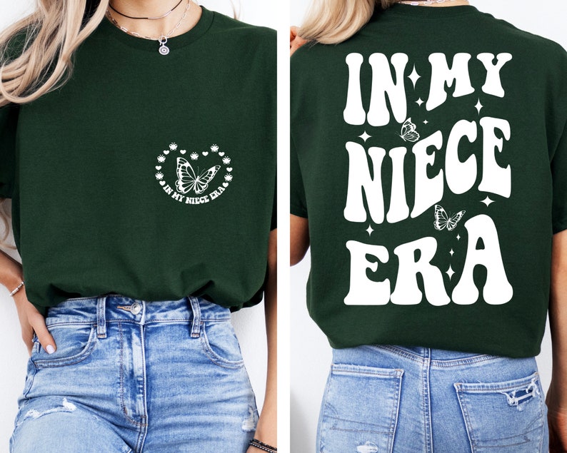 In My Niece Era SVG, PNG, PDF, Niece Shirt Png, Best Niece Svg, Nieces ...