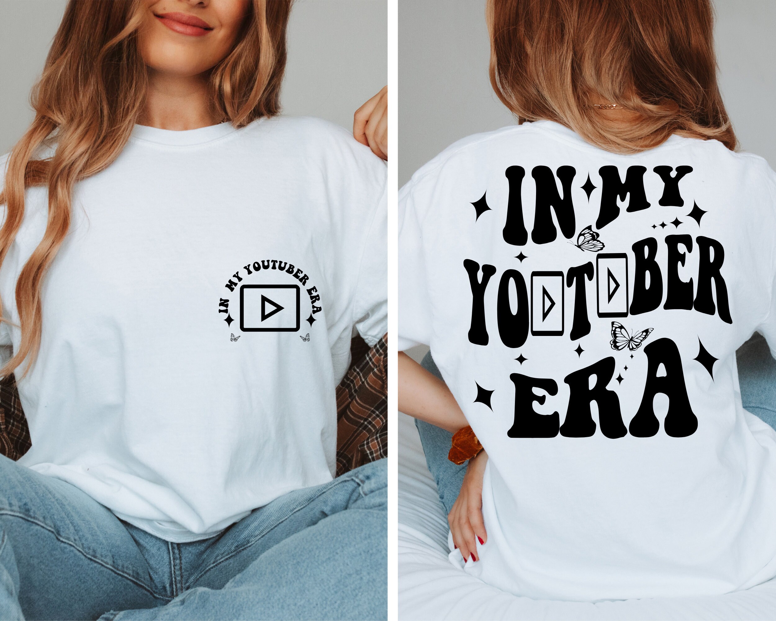 In My Youtuber Era Svg Png, Influencer Svg, Content Creator Svg, Social ...