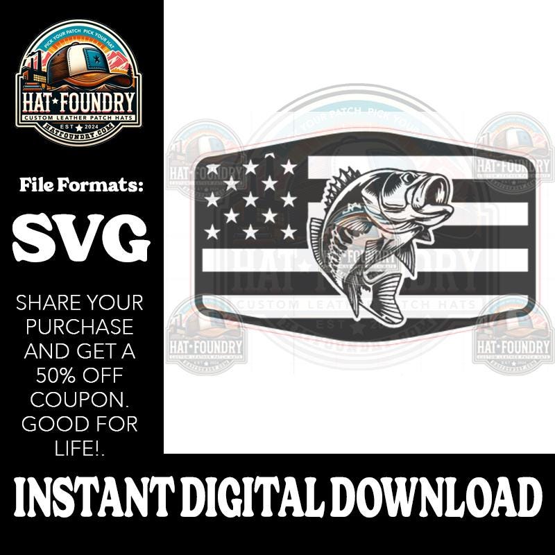 Fishing Flag Svg - Etsy