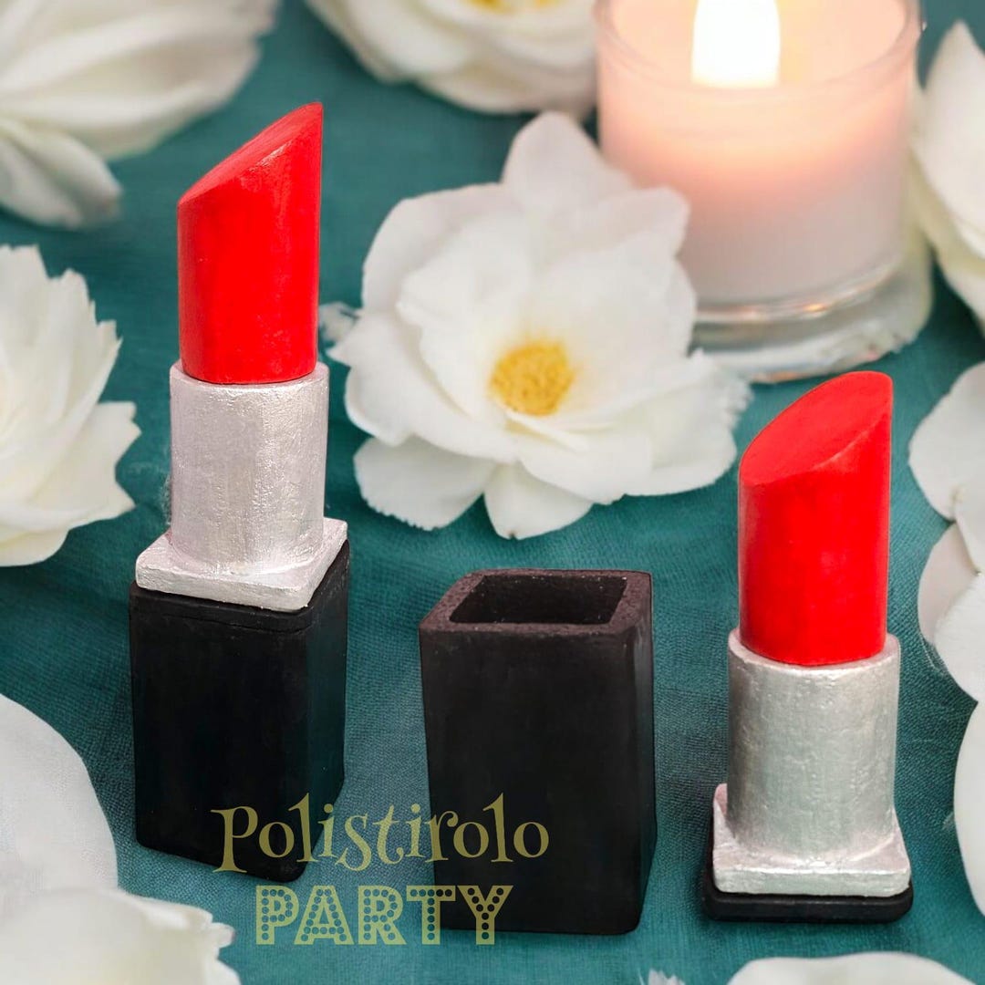 Lipstick 3D BOX SVG - Etsy
