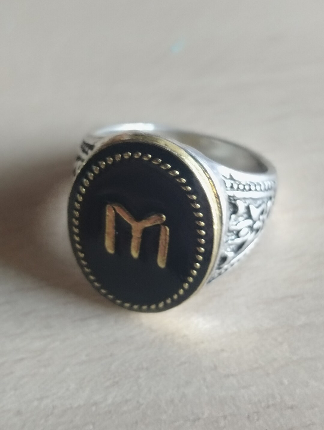God of Wealth Magic Become Rich Attract Money Peace Handmade Pagan Ring ...
