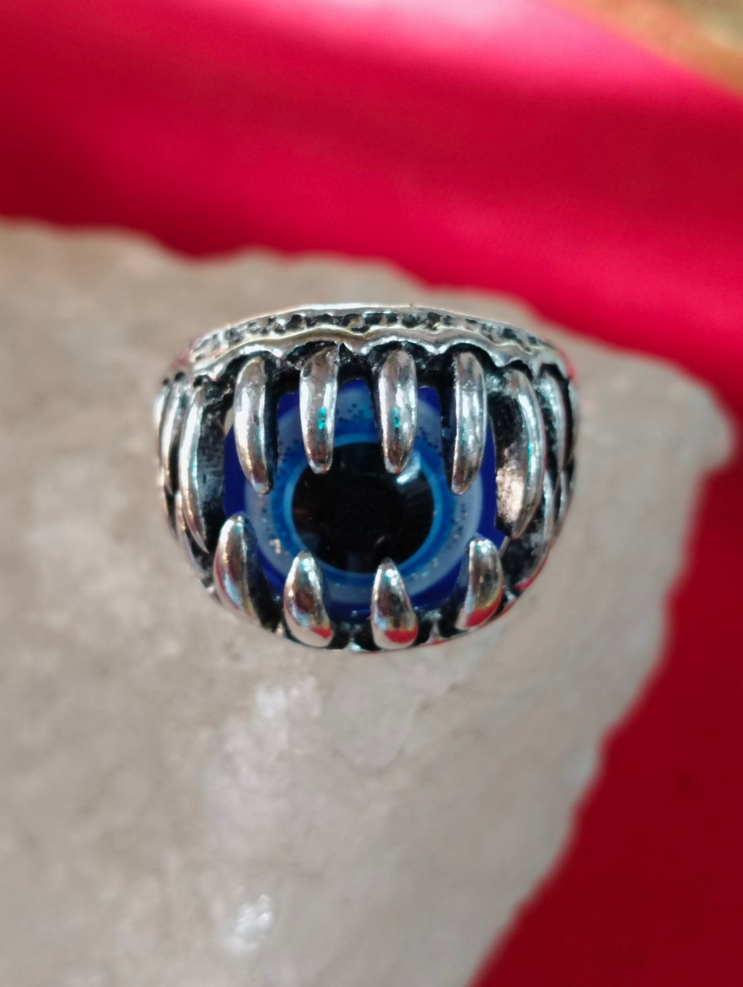 Aghori Power Mantrik Kali Shakti Sorcerer's Ring - Power - Protection ...