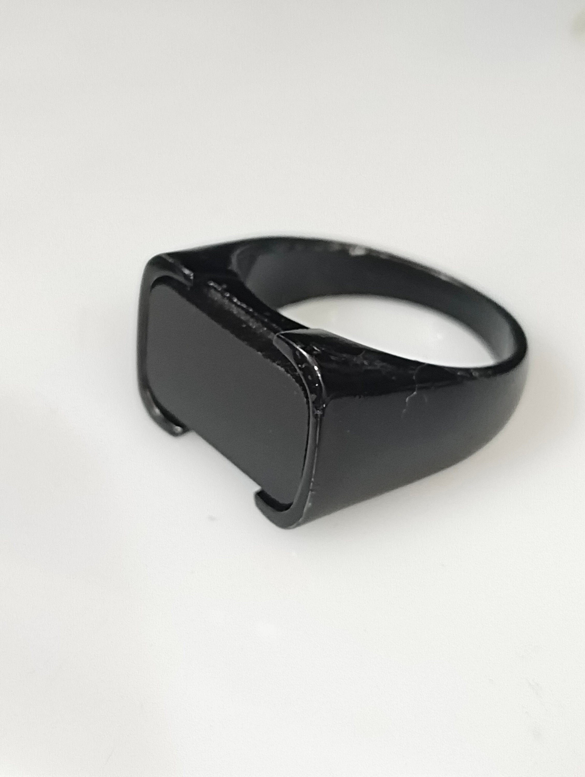 Most Powerful Wealth Richness Nagmani Cobra Black Snake Stone Ring - Etsy