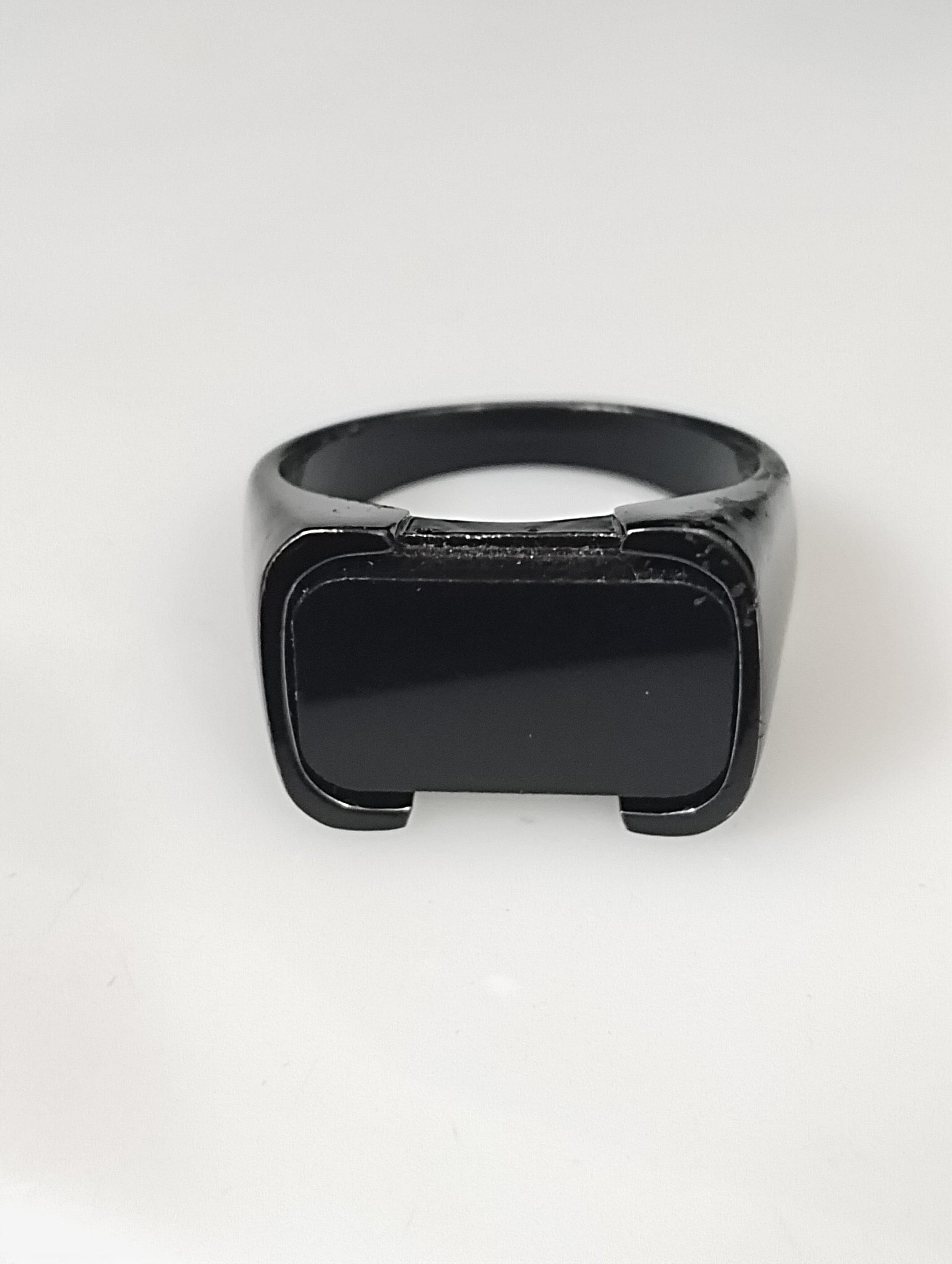 Most Powerful Wealth Richness Nagmani Cobra Black Snake Stone Ring - Etsy