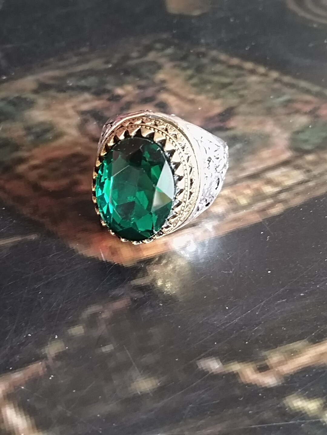 Aghori Mantrik Kali Shakti Sorcerer's Ring Power Protection Psychic ...