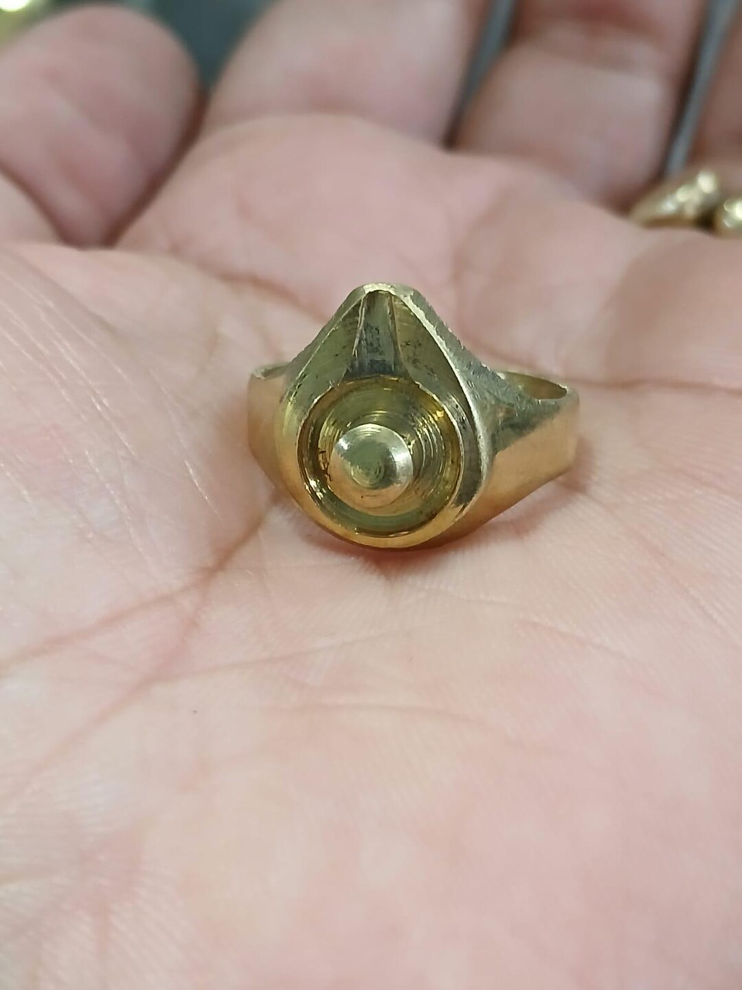 Handmade God of Wealth Ring: Pagan Money Luck Amulet - Etsy