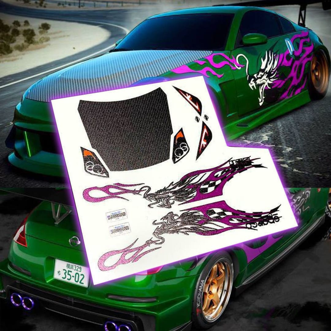 Need for Speed Rachel's 350z Waterslide Decals 1:64 - Etsy