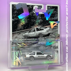 Initial D Holographic Foil CUSTOM Premium Card for HW and Other 1/64 ...