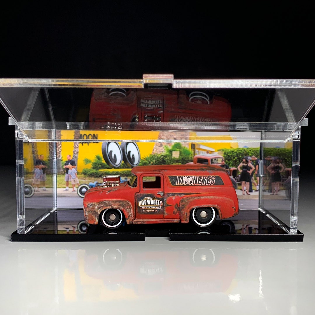 Ford F100 Rusty Panel Van Hot Wheels Custom by Wammylen.art - Etsy UK