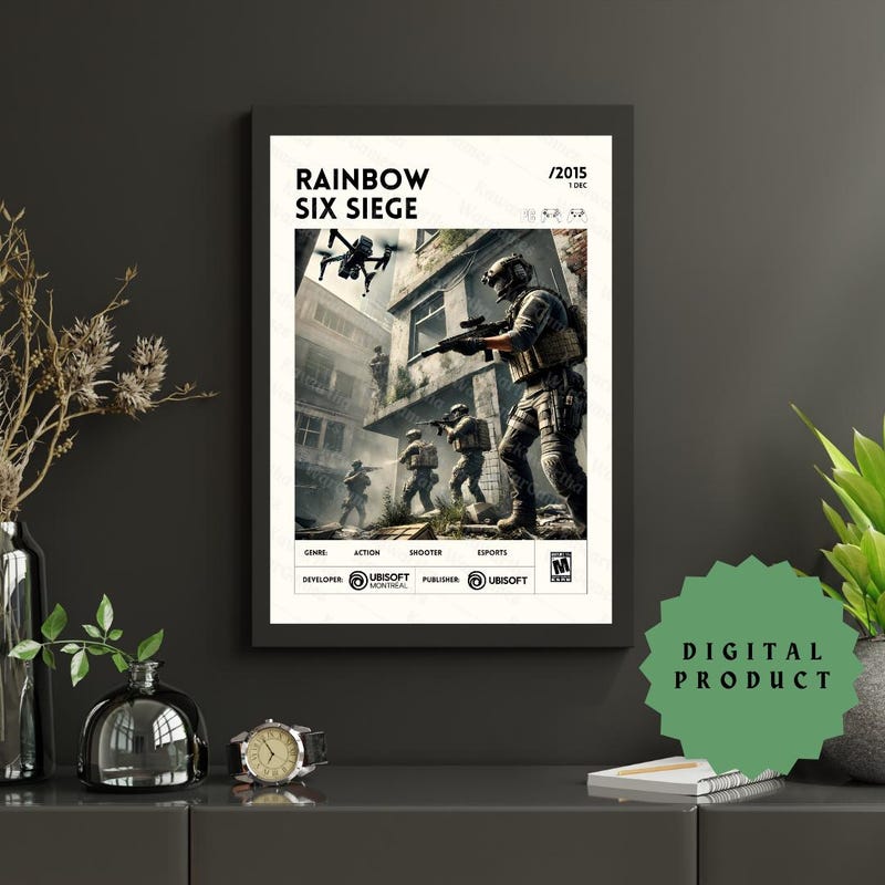 Rainbow Six Siege - Etsy