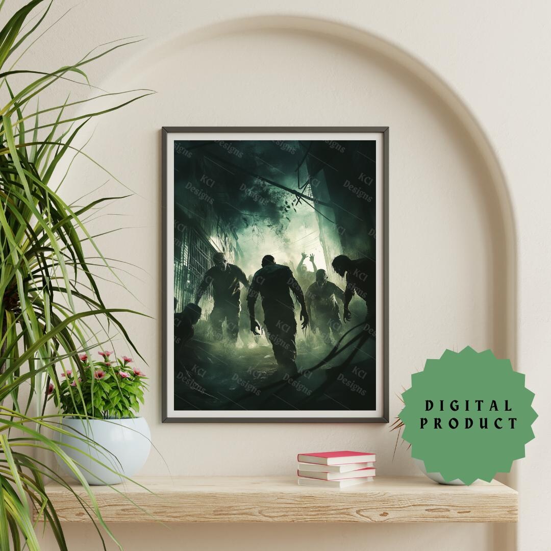 Left 4 Dead Game Art Poster: Gamer Decor, Video Game Print, High ...