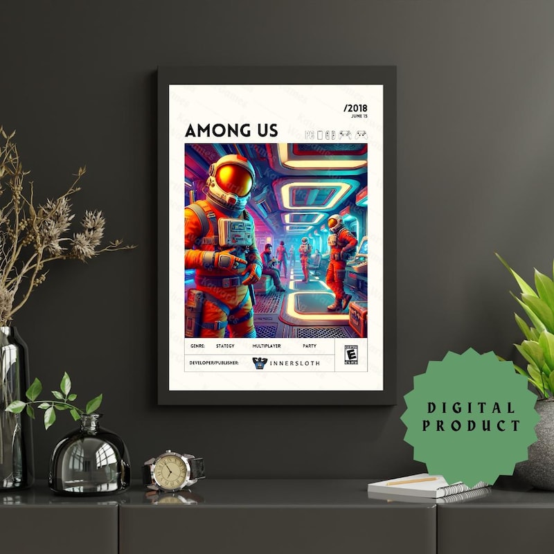 Among Us Poster - Etsy